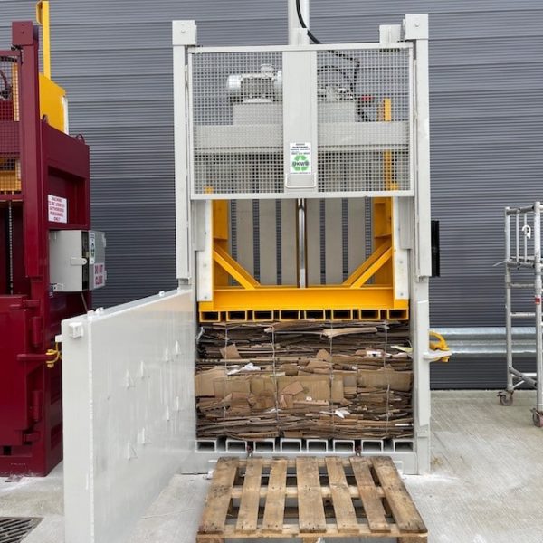 UK300 Series Vertical 300Kg Baler - UK Waste & Recycling