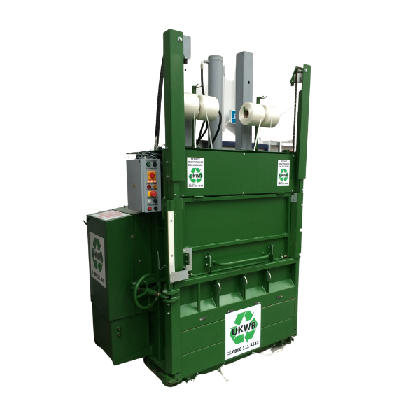UK300 Series Vertical 300Kg Baler - UK Waste & Recycling