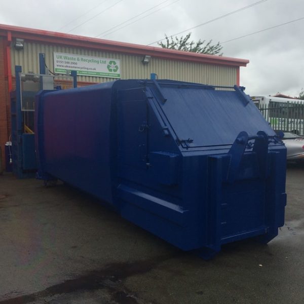 UKWR Portable Waste Compactor - RORO Hook, 25 - 35YD Sealed Front Load ...